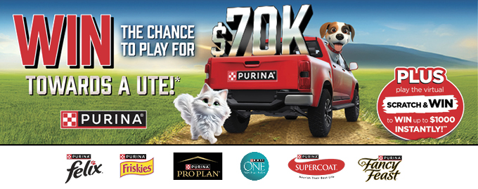 PURINA SCRATCH & WIN - Ag, Horse & Pet